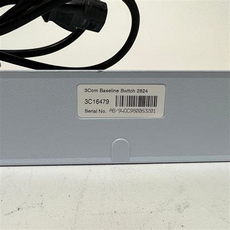 3com Baseline Switch 2824 3c16479 24 Port Unmanaged 10 100 1000 Gigabi