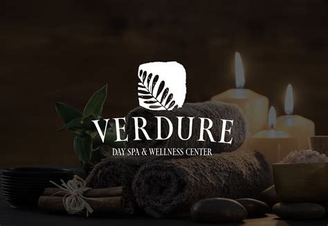 Verdure Day Spa Wellness Center Logo Design On Behance