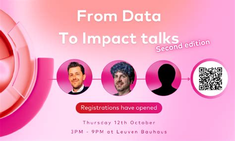 Join Our Second Edition Of The From Data To Impact Talks · Datashift