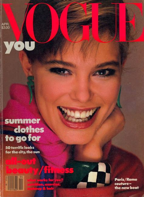 Renne Simonsen By Richard Avedon For Us Vogue April 1984 Renee