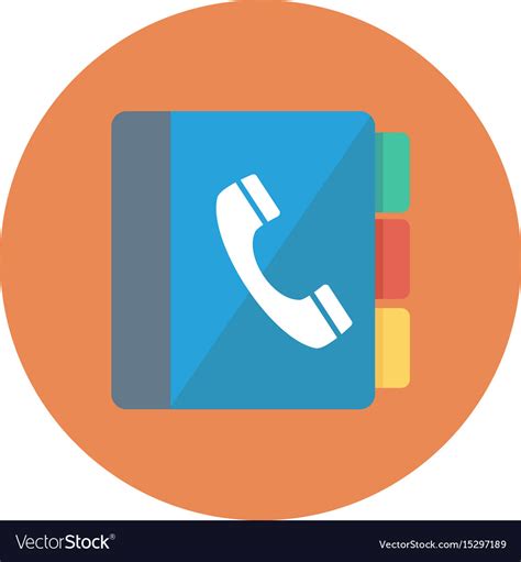 Directory Royalty Free Vector Image Vectorstock