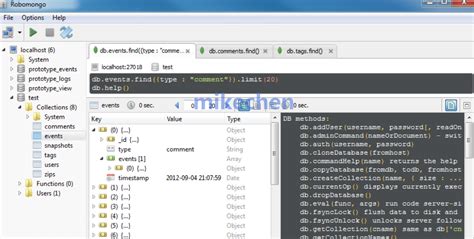 Mongodb可视化管理工具 4款主流工具详解 mikechen