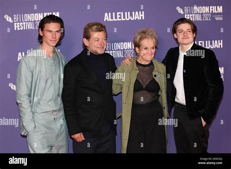 Serkis Ashbourne Lorraine Ashbourne And Andy Serkis Attend Allelujah