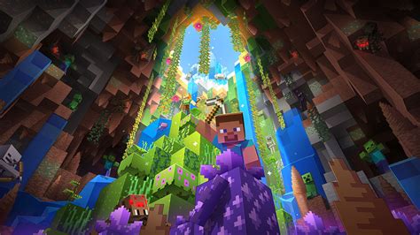 Minecraft Caves Cliffs Part II Update Version 1 18 0 Patch Notes