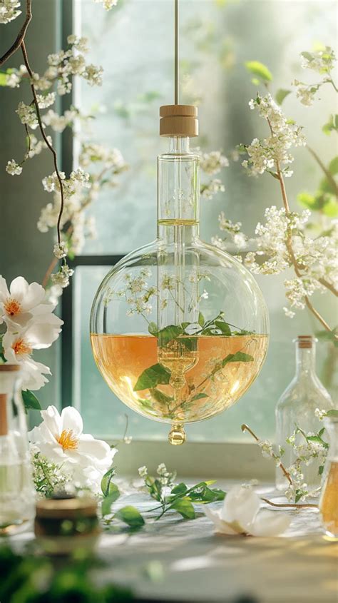 护肤精华液产品背景内元素化验烧瓶实验背景 9 花瓣网