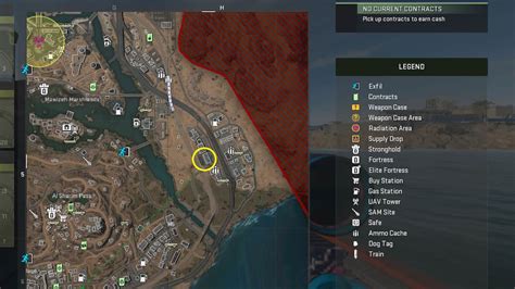 Карта Call Of Duty Warzone 2 Dmz