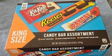 King Size Candy Bar Variety Pack 12 Count Only 1764 On Amazon