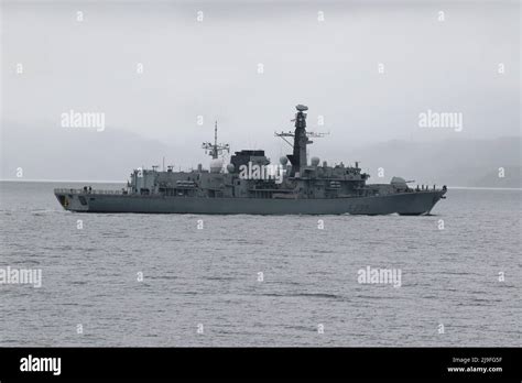 Hms Richmond F239 A Type 23 Or Duke Class Frigate Operated By The