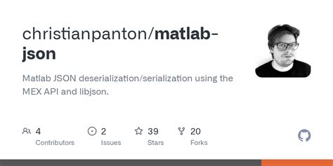 Github Christianpantonmatlab Json Matlab Json Deserialization