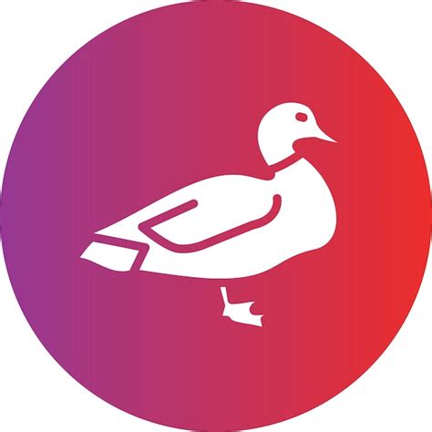 Premium Vector Duck Icon Style