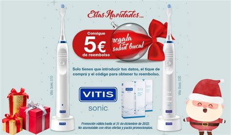 regala salud bucal con vitis sonic estas navidades ¡con 5€ de