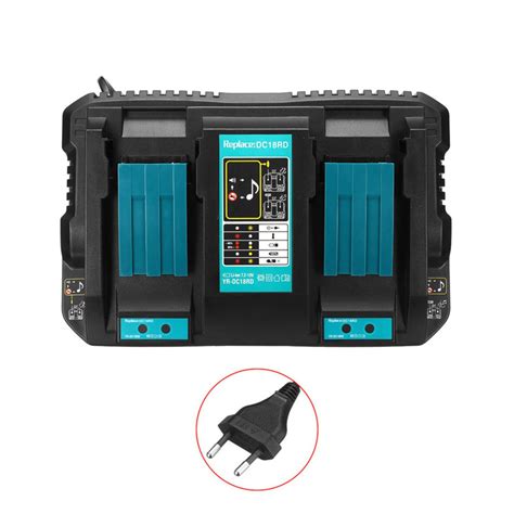 Incarcator Dublu Rapid Compatibil Cu Acumulatori Makita Li Ion