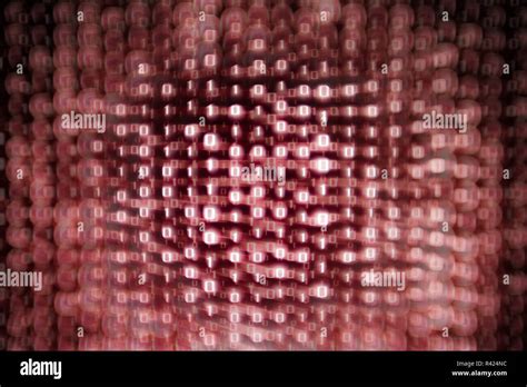 Red Binary Code Background Dangerous Virus Infection Internet