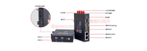 微型5g网关 小型5g网关 5g工业网关bmg2300 佰马科技