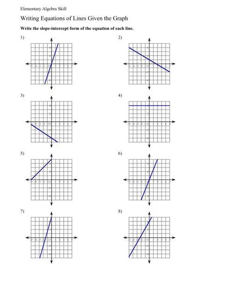 how to write the equation of a line given graph tessshebaylo