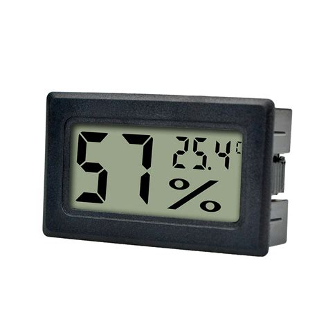 1 Mini Higrómetro De Termómetro Digital Lcd Indicador De