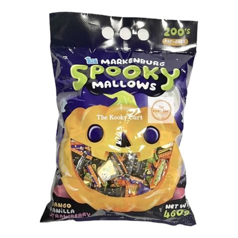 Halloween Marshmallow Treat Bag Candy Sweet Trick Or Treats Candies Markenburg Spooky Mallows