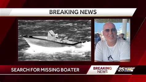 Coast Guard Searching Off Local Coast For Missing Boater Youtube