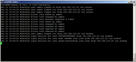 Save Log Mikrotik Ke Rsyslog Ubuntu Server JFA