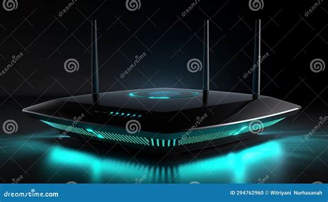 Generic Modern High Speed Router For Home Secure Networks Wireless