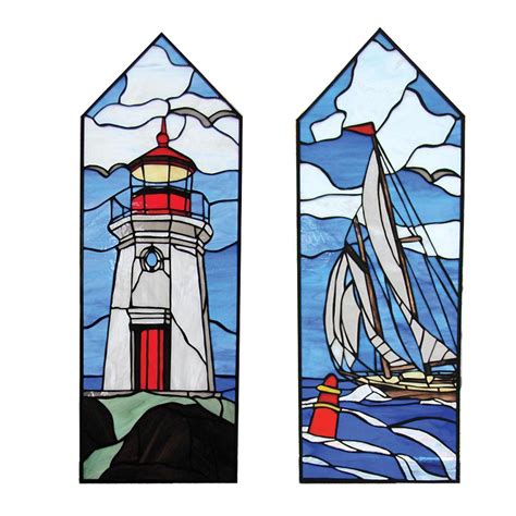 Nautical Stained Glass Pack Sheets Delphi Glass
