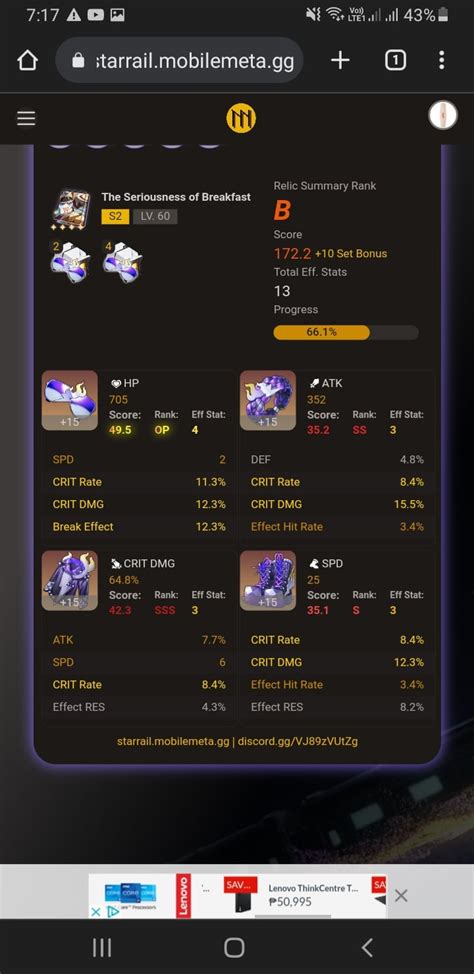 I Was Farming For Kafka Relics And Only Giving Serval The Scraps I