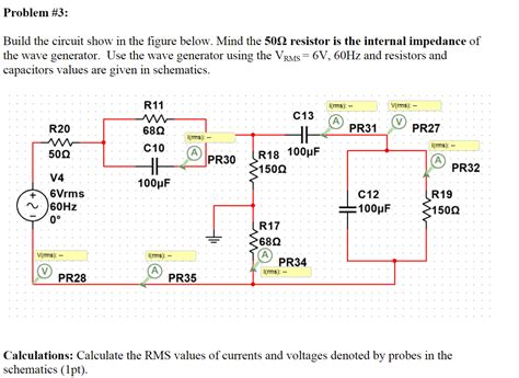 Solved Problem 3 Build The Circuit Show In The Figure Chegg