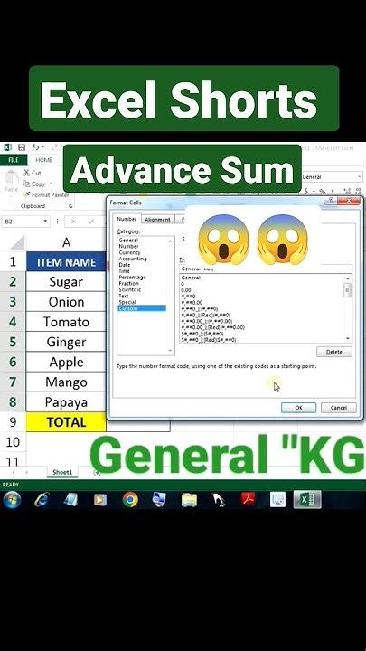 Excel Advance Sum Tricks Trending Shorts Short Excel Youtube