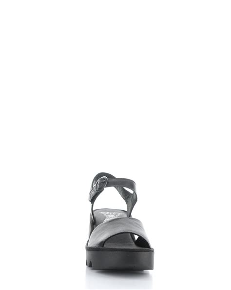 Tull503fly 000 Black Velcro Sandals Boscous