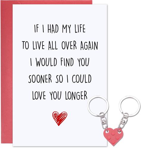 Flyab Funny Valentines Day Card For Her Him Naughty Valentines Day Card For