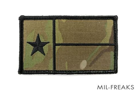 Britkitusa Us テキサス州旗 Lone Star” パッチ マルチカム 実物生地使用 │ ミリタリーショップ Mil Freaks 通販