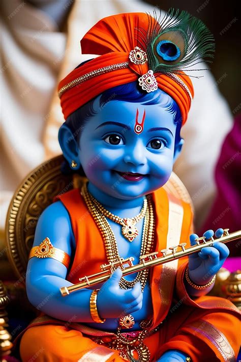 Premium Photo Happy Lord Krishna Janmashtami Celebration Banner