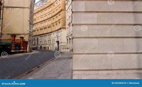 Old Buildings Around Great Scotland Yard Captured In London Uk