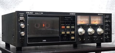 Yahooオークション Teac C 3x カセットデッキ 3ヘッド 倍速機能 Bia