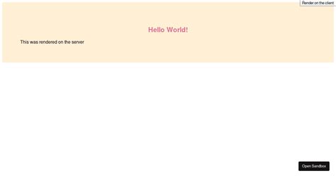 Preact X Styled Components Ssr Codesandbox