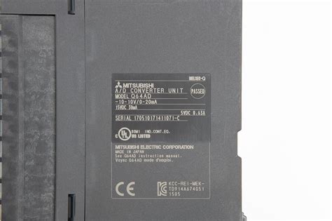 三菱 アナログ デジタル変換ユニット Q64ad 15年製 保守部品com