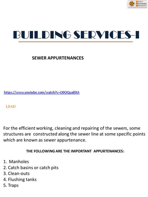 Sewer Appurtenances Pdf Sanitary Sewer Storm Drain