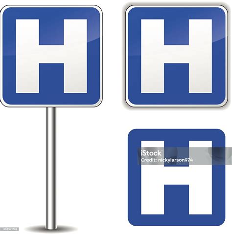 Symbole De Vecteur De Lhôpital Vecteurs Libres De Droits Et Plus D