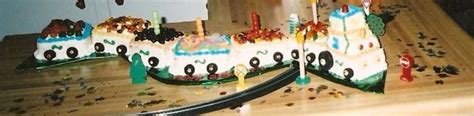 Candy Train Cake