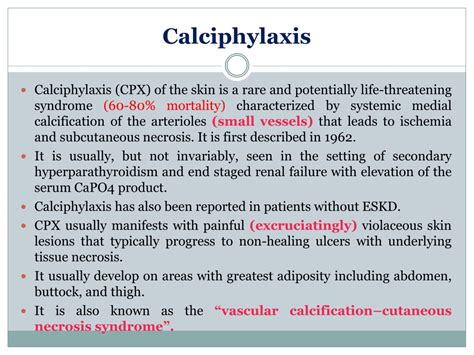 Ppt Calciphlaxis Or Warfain Induced Skin Necrosis Powerpoint
