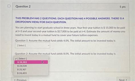 Solved This Problem Has 2 Questions Each Question Has 4
