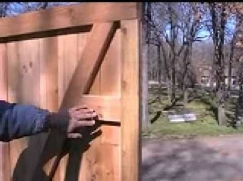 How To Build Wood Fence Youtube PDF Woodworking