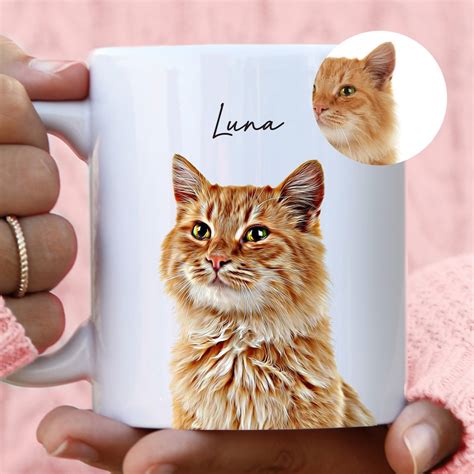 Cat Mom Mug Etsy