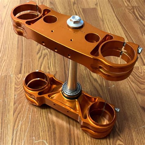New Ktm Factory Triple Clamp 14 24 Husqvarna Gas Gas Mc Sx F Tc 125 250