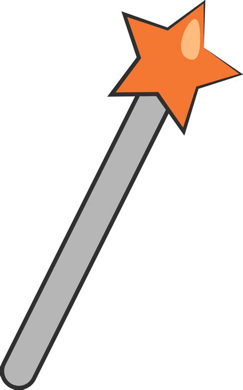 Magic Wand Illustration On A White Background 13602234 Vector Art At