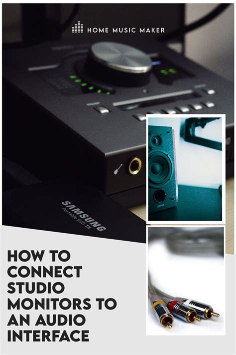 Want To Know How To Connect Studio Monitors To An Audio Interface