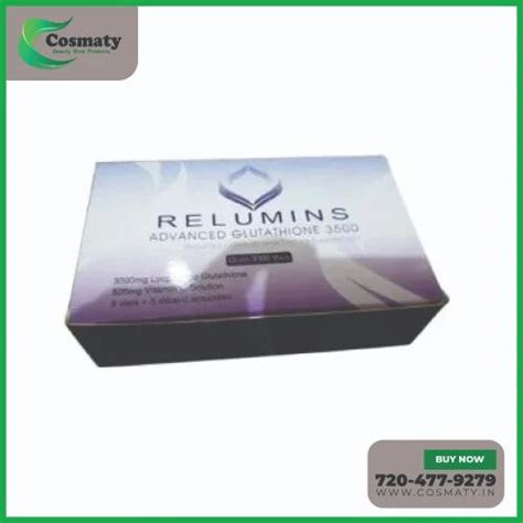 Relumins Advanced Glutathione Injections Packaging Type Box 05