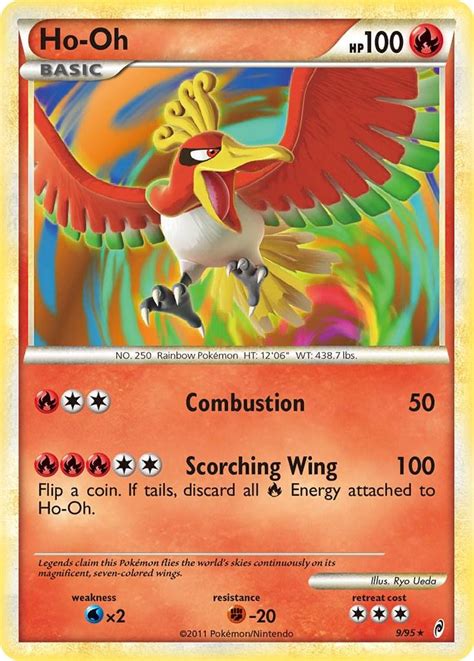 Ho Oh 9 Prices Pokemon Call Of Legends Pokemon Cards