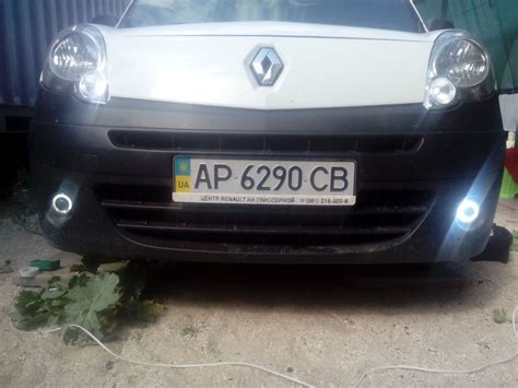 Противо туманки — Renault Kangoo (2G), 1,5 л, 2011 года | аксессуары ...