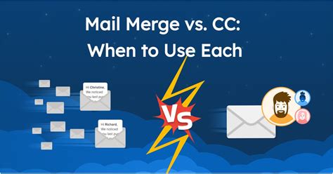 Mail Merge Vs Cc When To Use Each